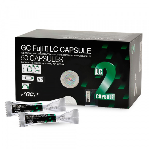 FUJI II LC Capsules, 50 капсул — СТОМАТ СВІТ